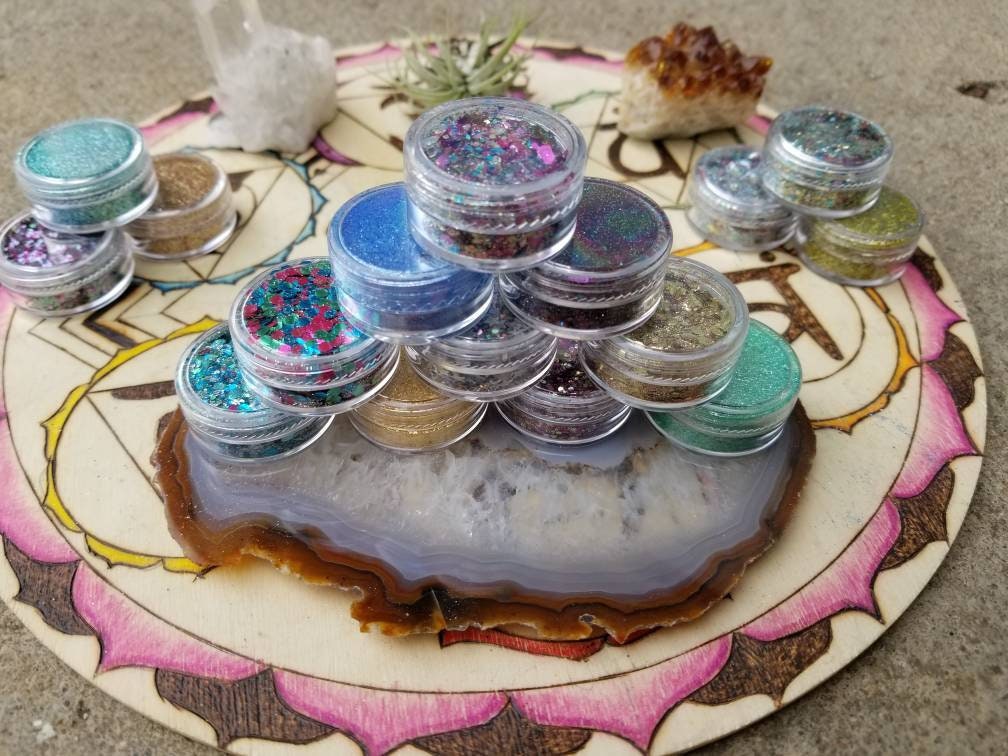 Biodegradable Glitter Sample Pack Pick Your Size and Color. | Etsy