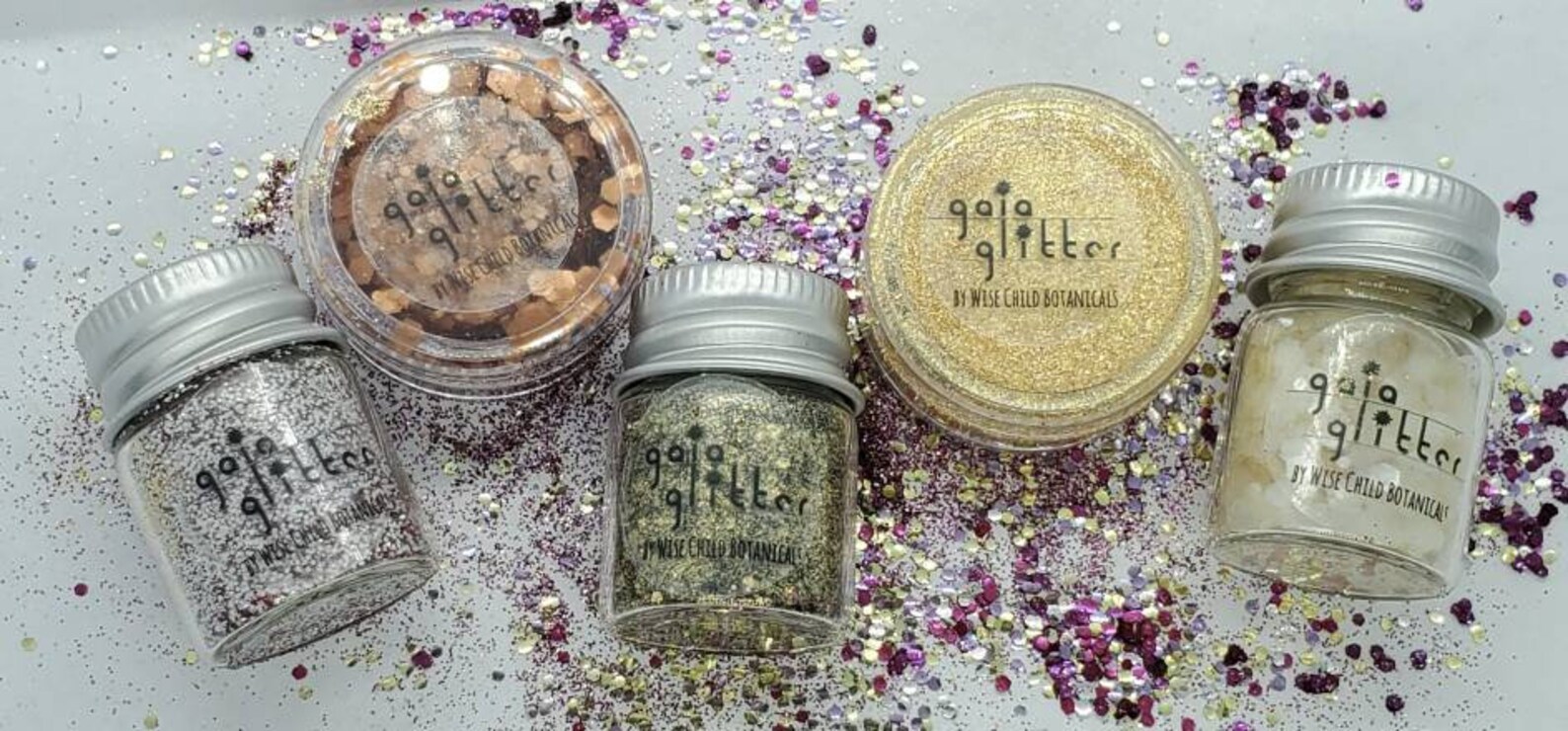 Biodegradable Glitter Sample Pack Pick Your Size and Color. - Etsy