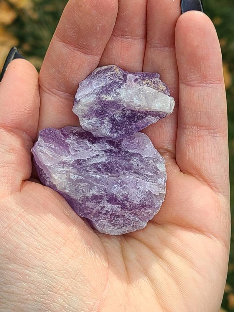 Amethyst Kristall. Grober großer Stein - Etsy.de