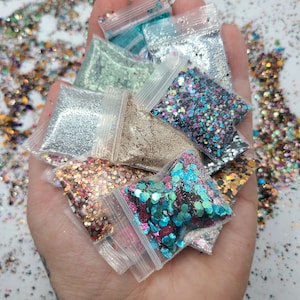 Biodegradable Glitter Samples | Body Glitter | Festival Glitter | Candle Glitter | Soap Glitter ...