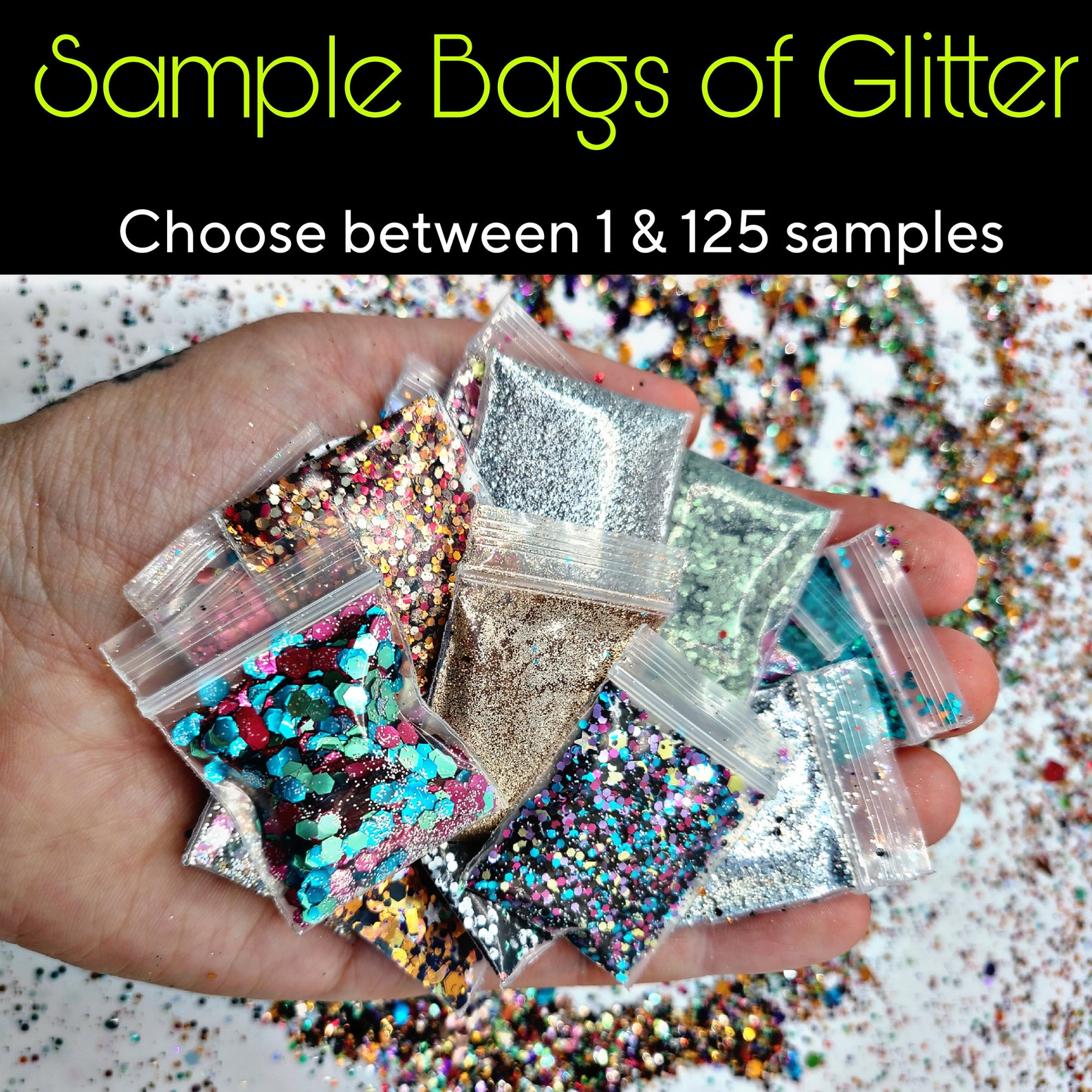 Biodegradable Glitter Samples | Body Glitter | Festival Glitter ...