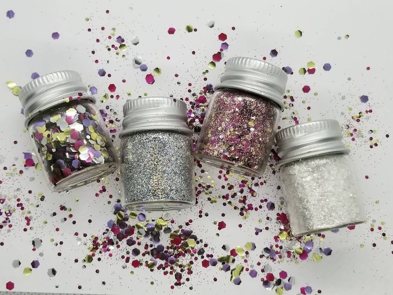 Unicorn Biodegradable Glitter Sample Pack Sample Pack-same - Etsy