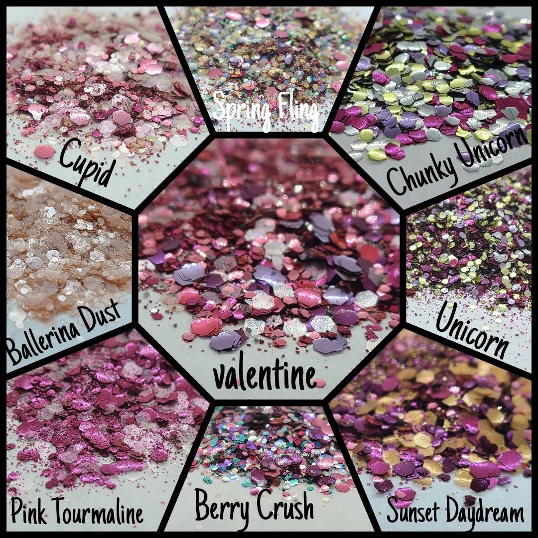 Pink Biodegradable Glitter: Vegan, Skin Safe, Compostable - Etsy