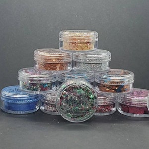 Biodegradable Glitter Sample Pack Pick Your Size and Color. - Etsy