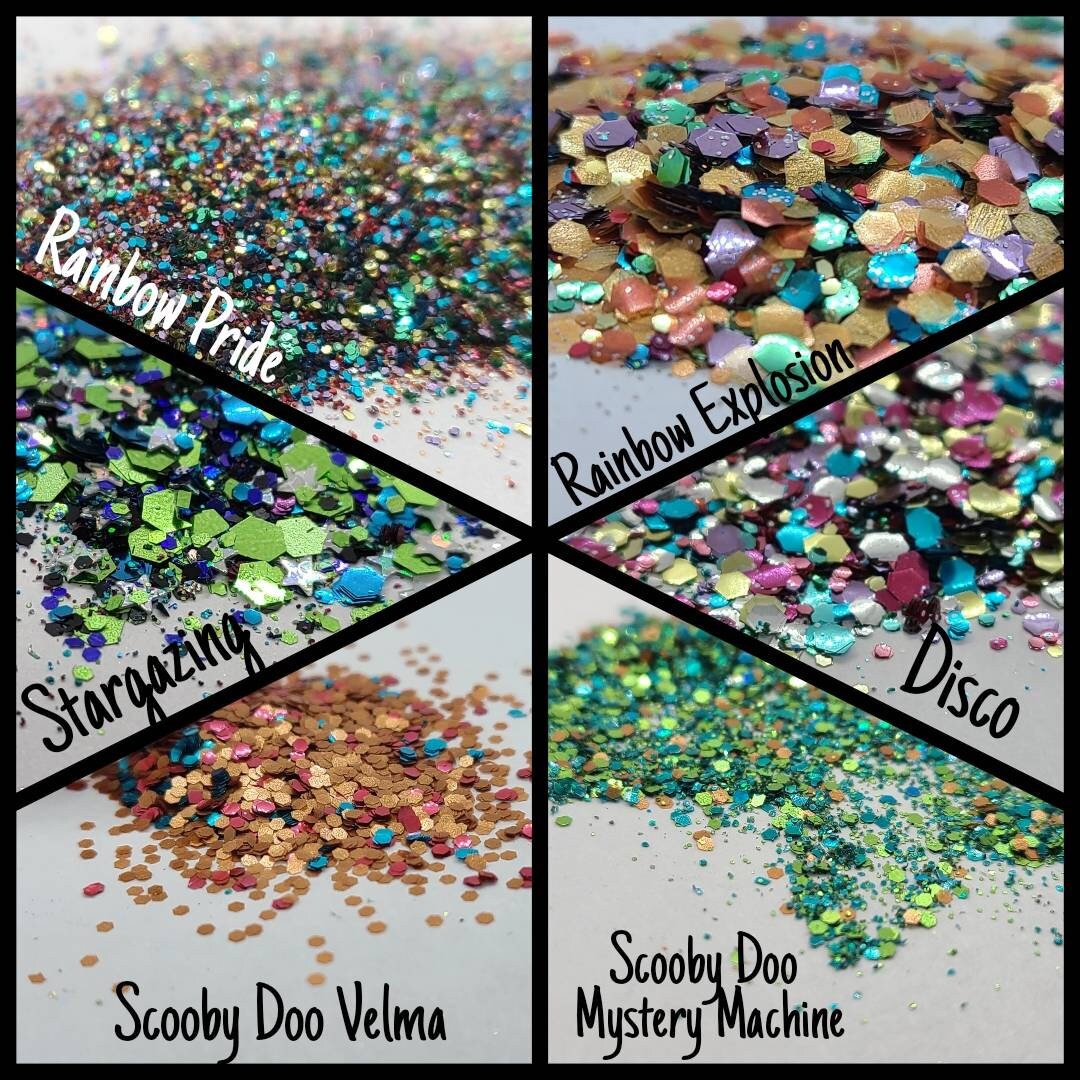 Biodegradable Glitter. Colorful Biodegradable Glitter. - Etsy