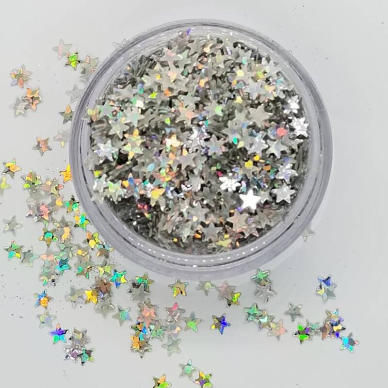 Holographic Stars - Etsy