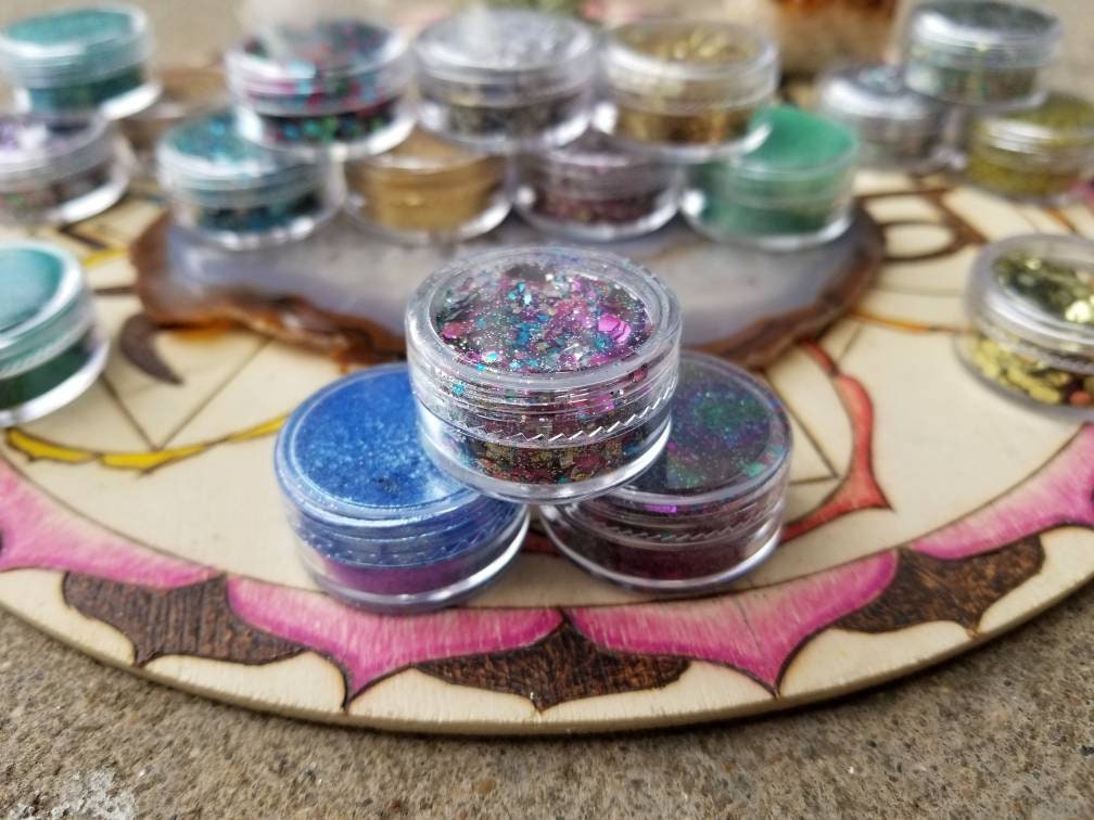 Biodegradable Glitter Sample Pack Pick Your Size and Color. | Etsy