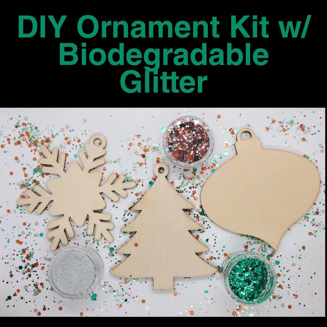 DIY Ornament Decorating | Biodegradable Glitter | Christmas Gift ...