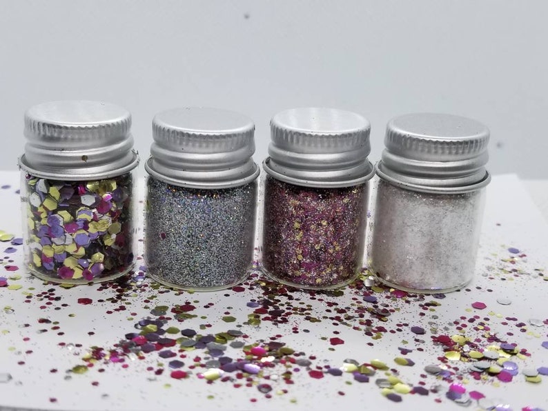 Unicorn Biodegradable Glitter Sample Pack - Sample Pack-same Day ...