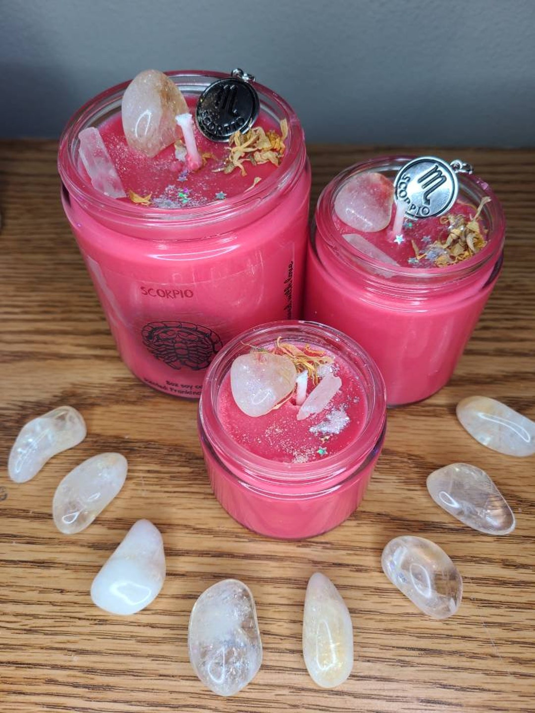 Zodiac Candle. Scorpio Candle. Meditation Candle - Etsy