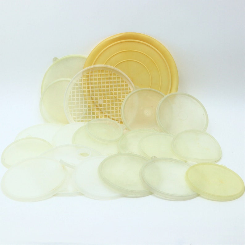 Large Lot of 20 Vintage Tupperware Lids Mixed Sizes & Models - Etsy
