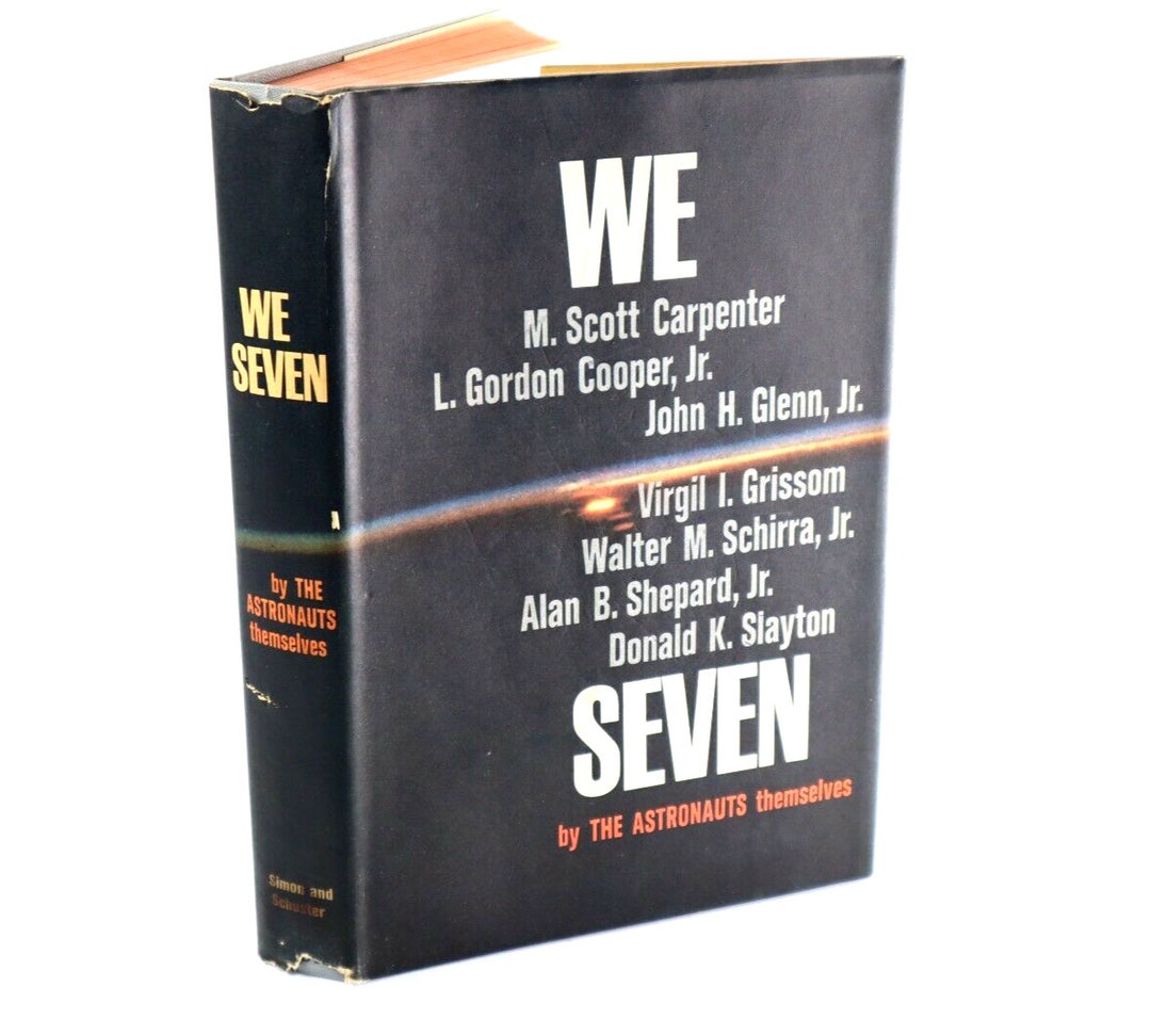 1962 Vintage We Seven by the Astronauts Themselves 1st Edition - Etsy