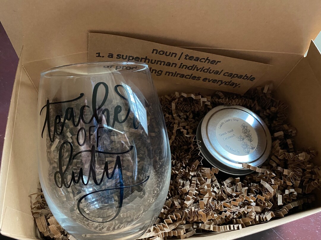 Teacher Gift Box, Teacher Gift, Teacher Present - Etsy