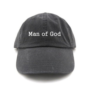 Man of God Hat - Christian Gift - Jesus Hat - Gifts for Men - Gifts for ...