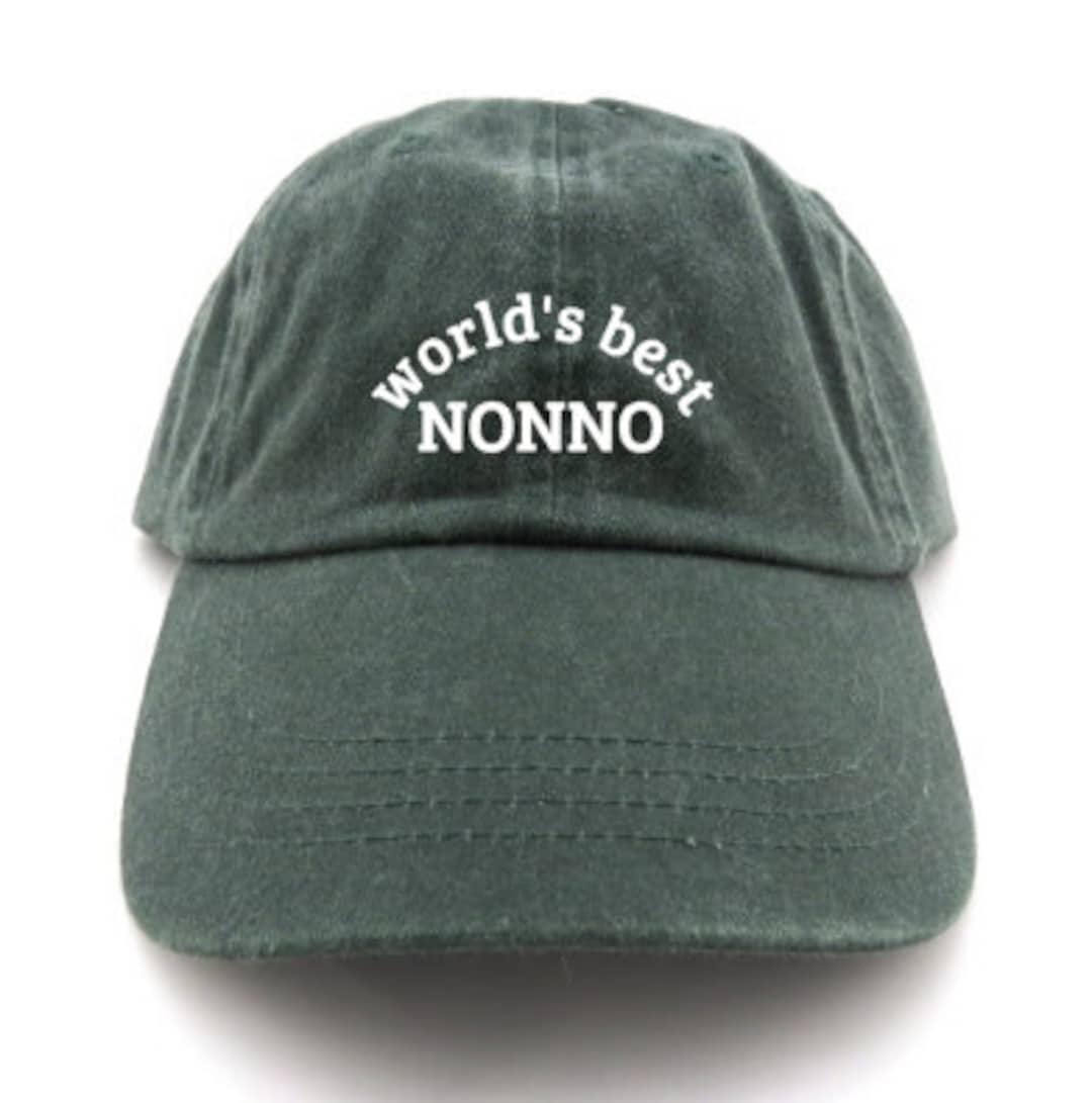World's Best Nonno - Gifts for Grandpa - Gifts for Him - Dad Hat ...
