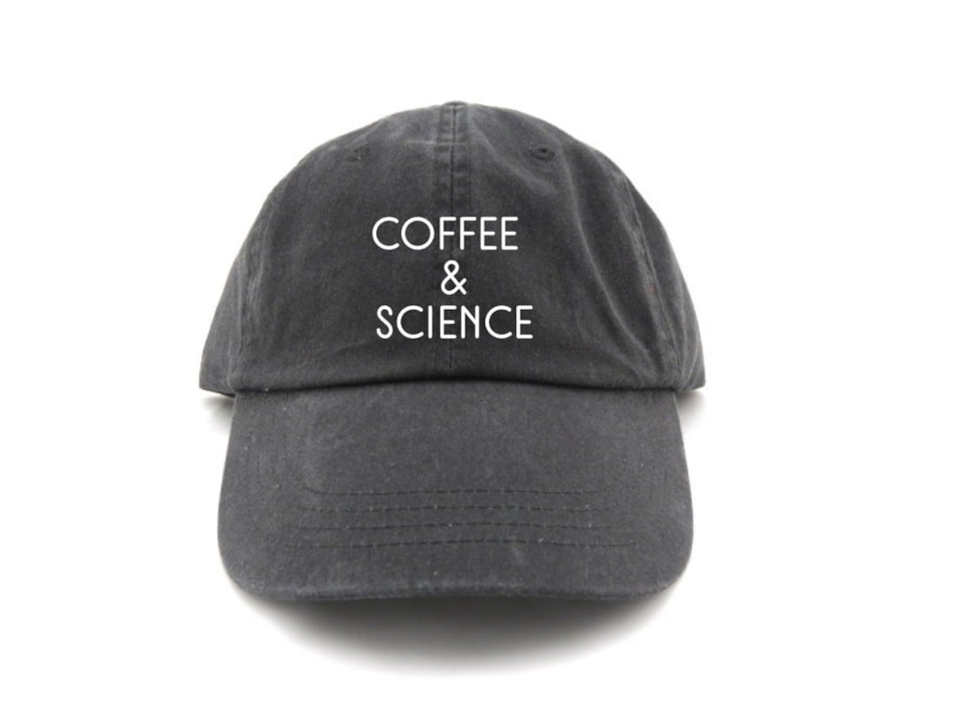 Coffee and Science Hat - Scientist Hat - Scientist Gift - Gifts for Him ...
