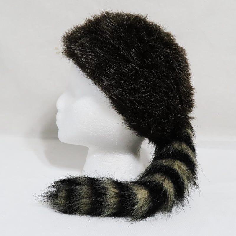 Raccoon Hat - Etsy