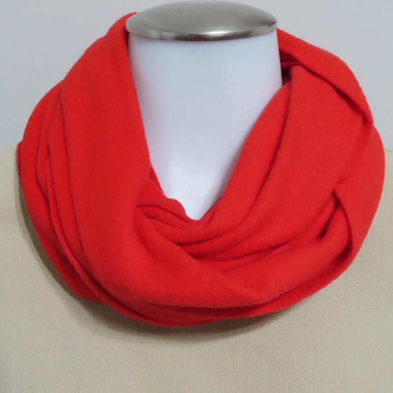 Red Scarfs - Etsy