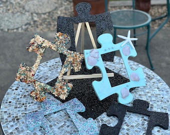 Puzzle Piece Picture Frame - Etsy