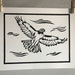 Red Tailed Hawk Print, Handmade Art, Linocut Prints, Printmaking, Gifts ...
