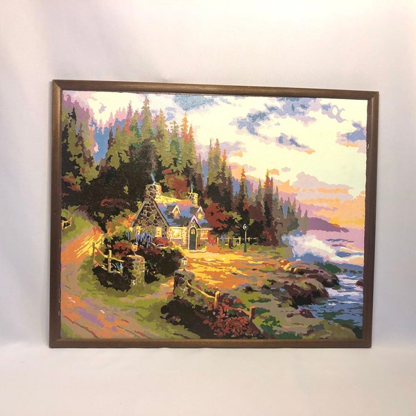 Paint by Numbers on Canvas Board - Etsy