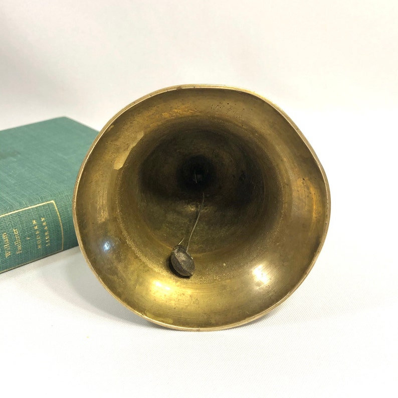 Brass Bell Ringer and Bell Candleholder Pair - Etsy