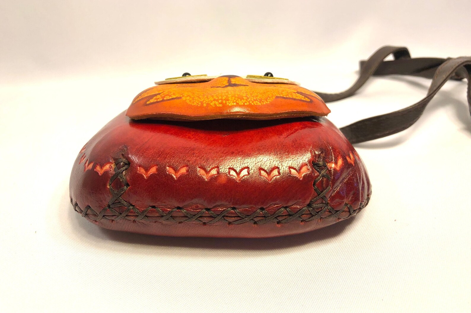 Leather Cat Handcrafted Purse - Shoulder Strap-kid Purse - Etsy
