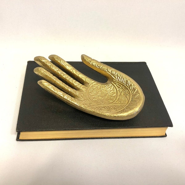 Brass Hand - Etsy