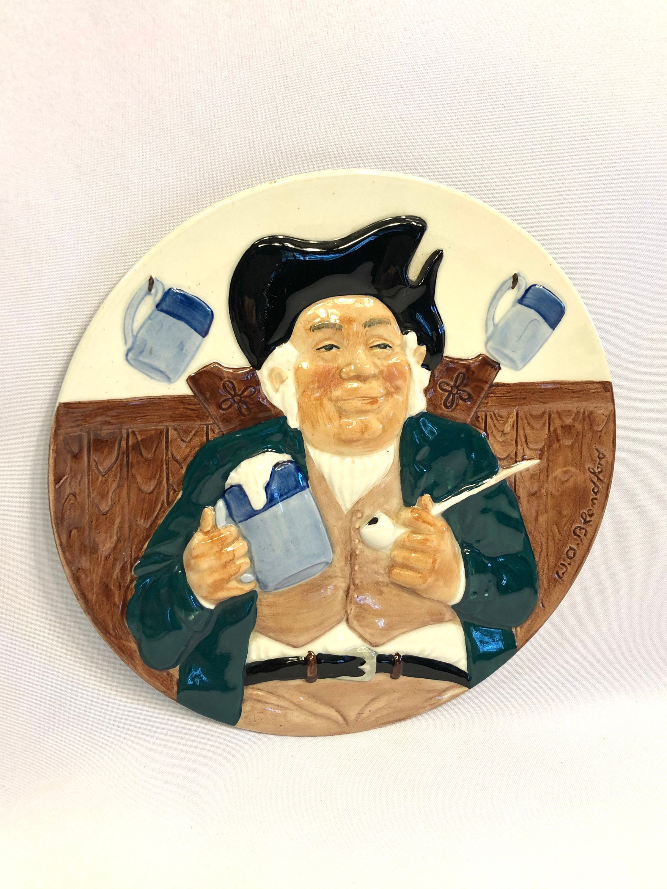 Toby Plate Collection - Toby Fillpot Porcelain Ceramic Plate-1980's ...