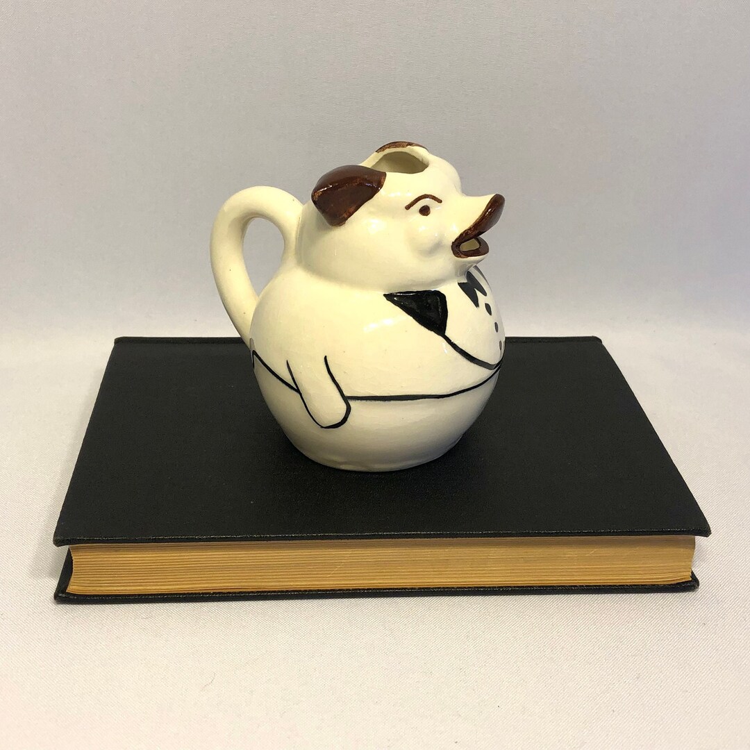 Pig Creamer Pitcher Ceramic Porcelain - Etsy