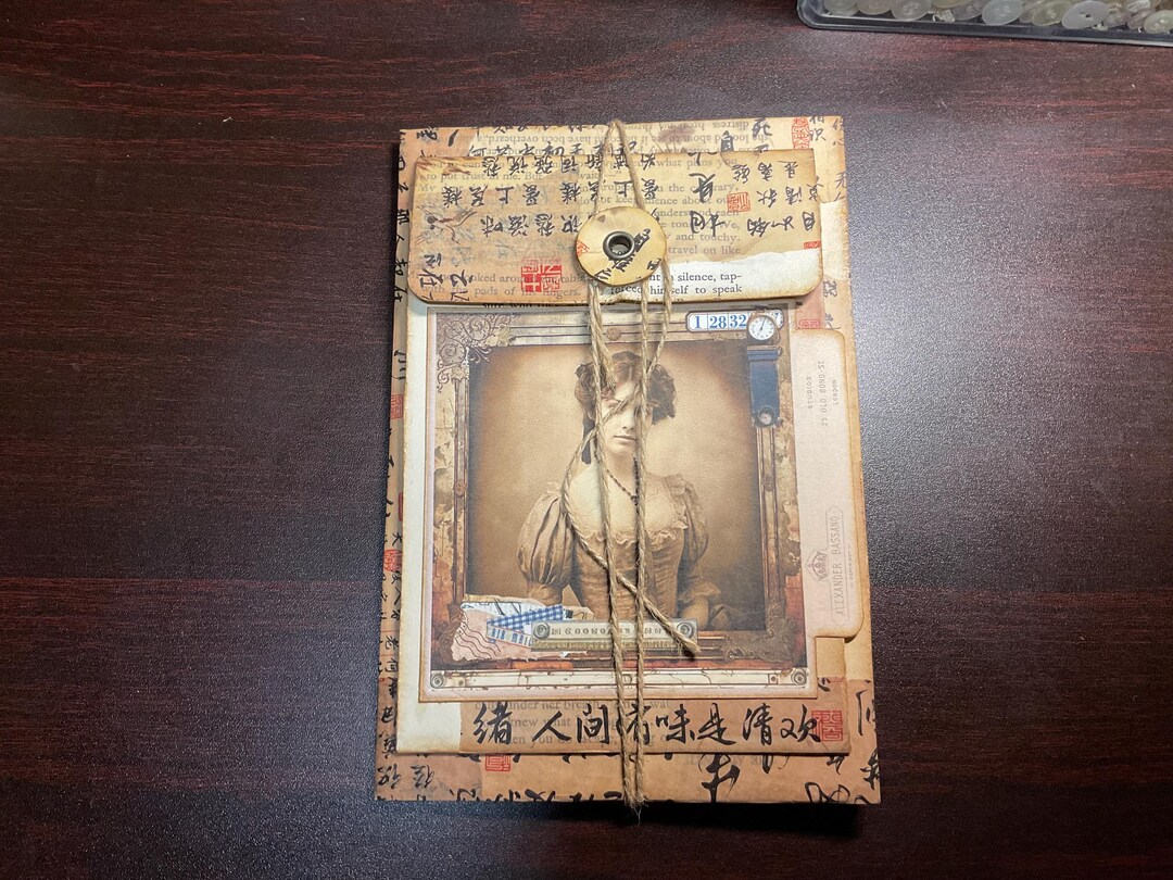 Vintage Style Keepsake Folder - Etsy