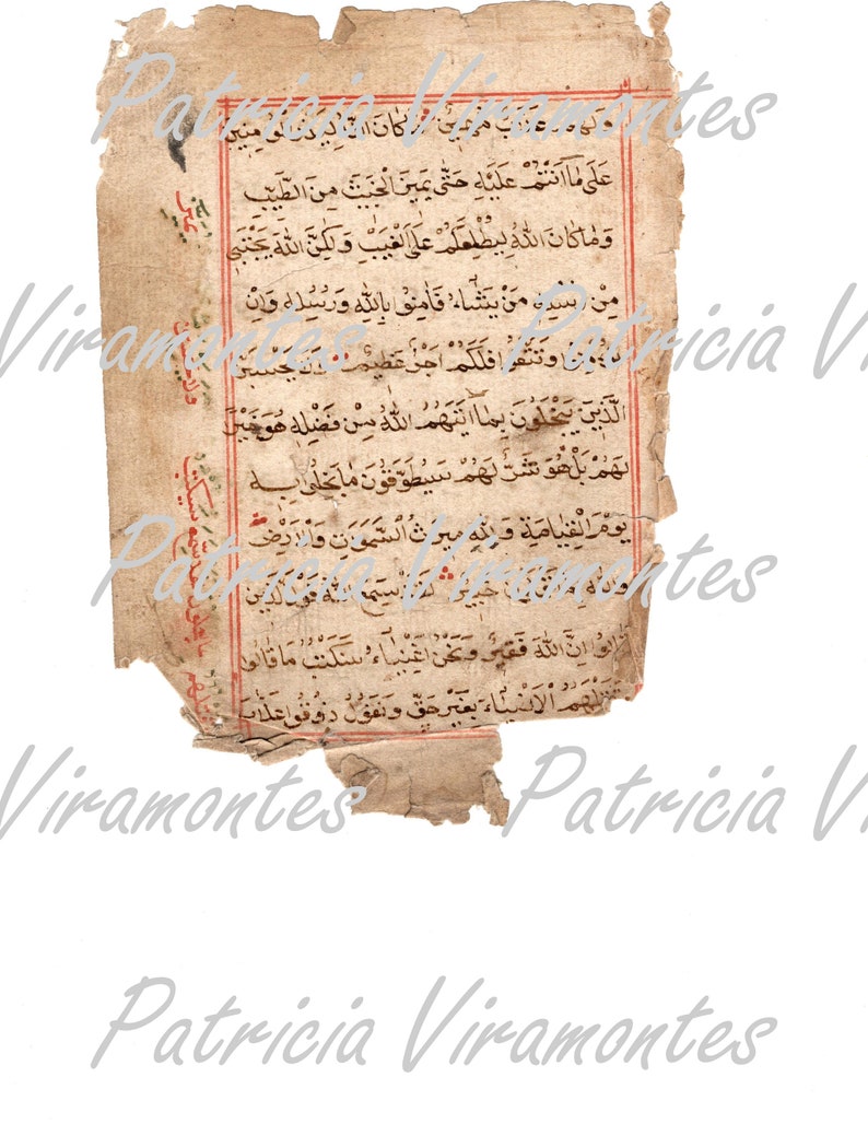 Arabic Islamic Old Muslim Manuscript Digital Kit - Etsy