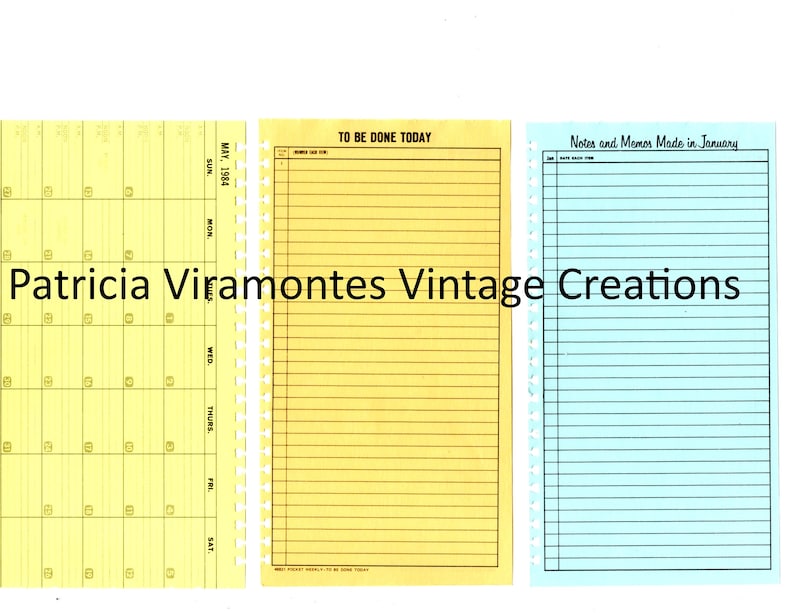 Day Timer Tracker Sheets Digital Kit - Etsy