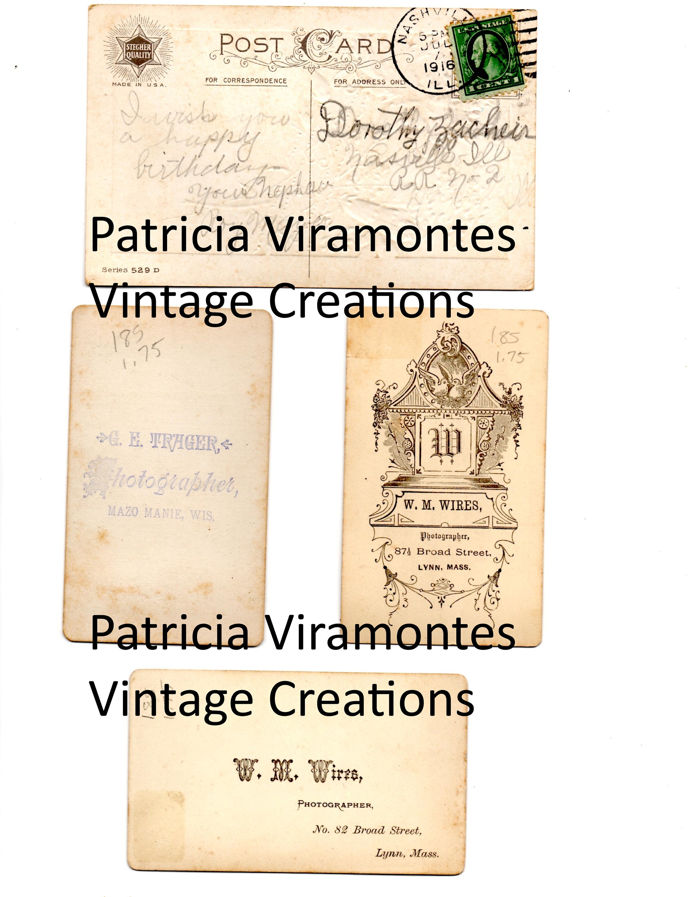 Ephemera Digital Kit 4 - Etsy