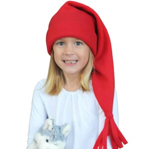 Elf Santa Sleep Cap Night Cap for Kids - Stocking Cap for Boys & Girls ...