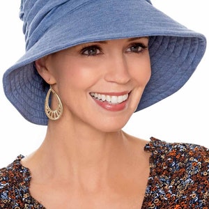 Cardani UPF 50+ Pleated Sun Hat | 100% Cotton With Aloe Vera Lining - Etsy