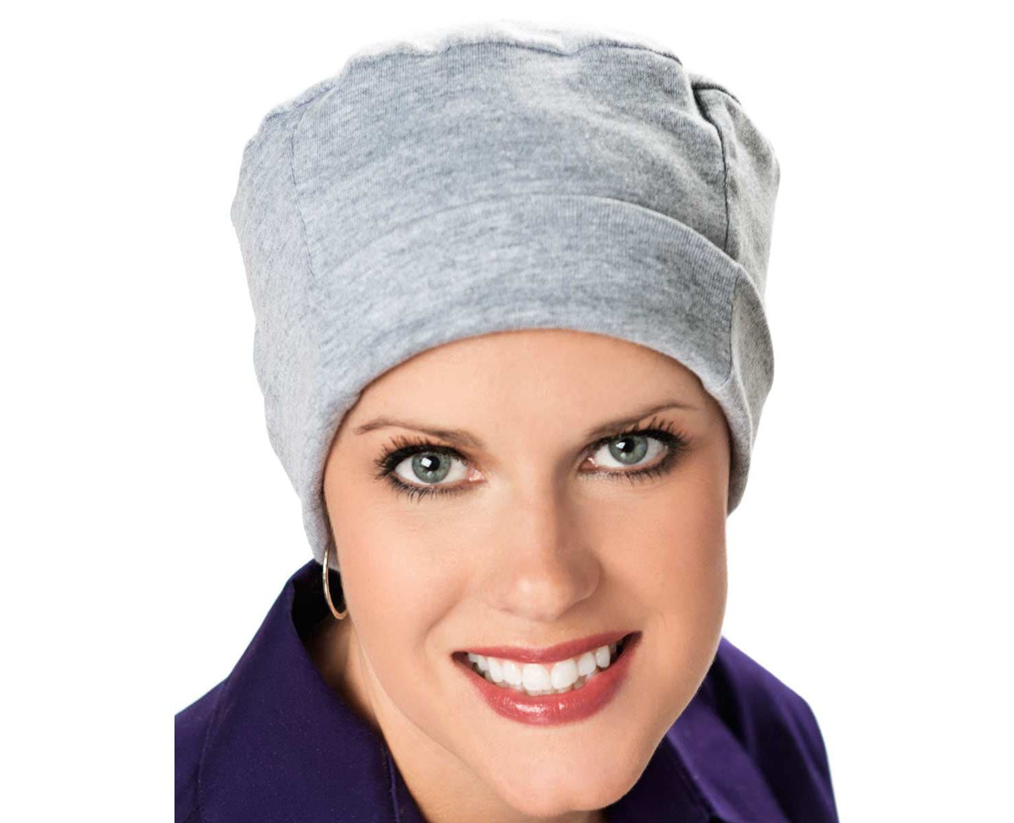 100% Cotton Cozy Cap for Women - Cancer Hat, Hats for Cancer Patients ...