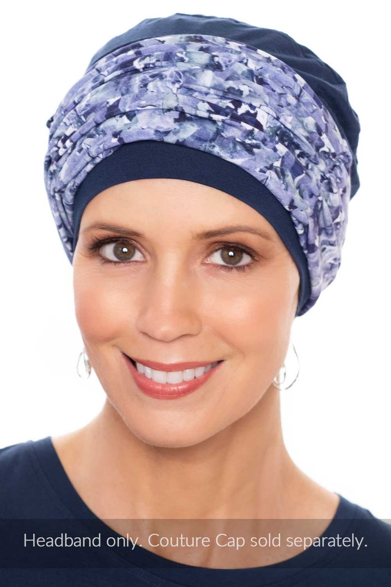 Gathered Headband | Cardani Bamboo Viscose Hat & Hair Accessory - Etsy