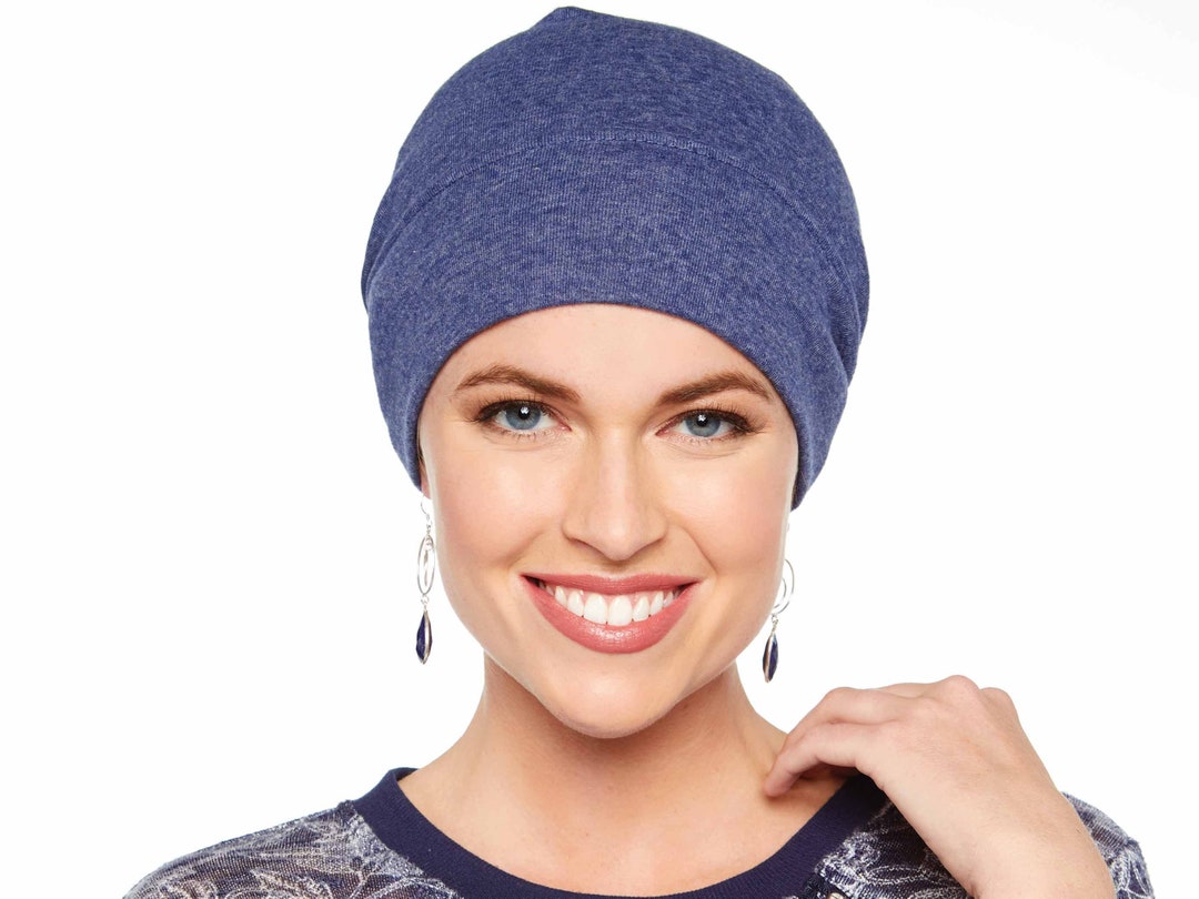 Relaxed Beanie in 100% Cotton - Cancer Beanie - Chemo Hats, Headwear ...