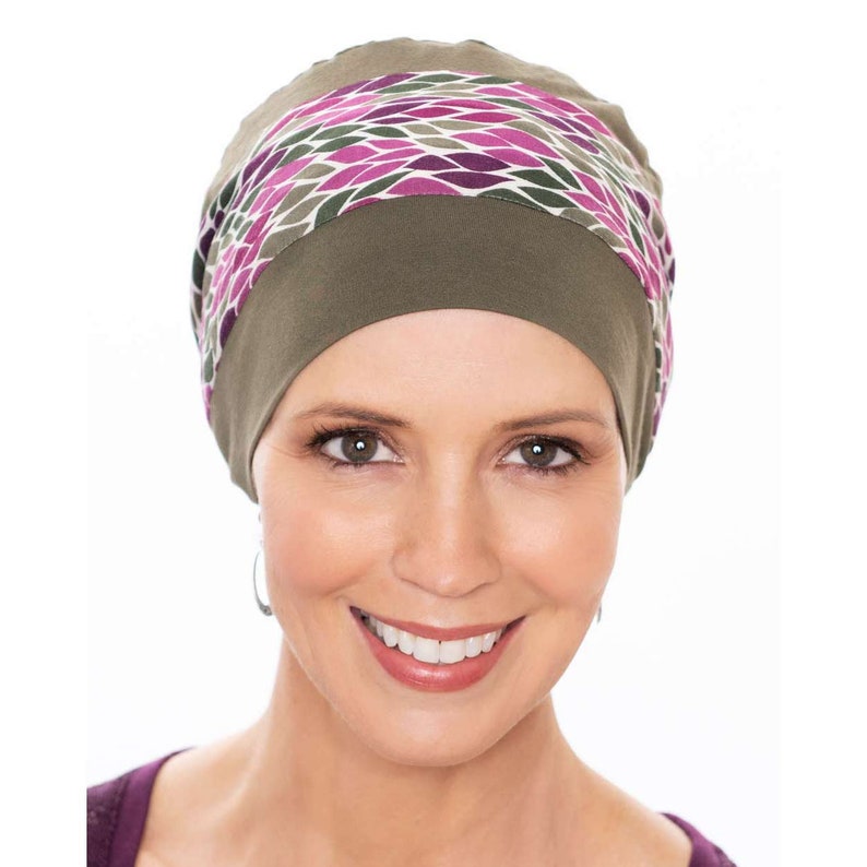 Cardani Reversible Hat Bamboo Viscose Two in One Turban Cap - Etsy