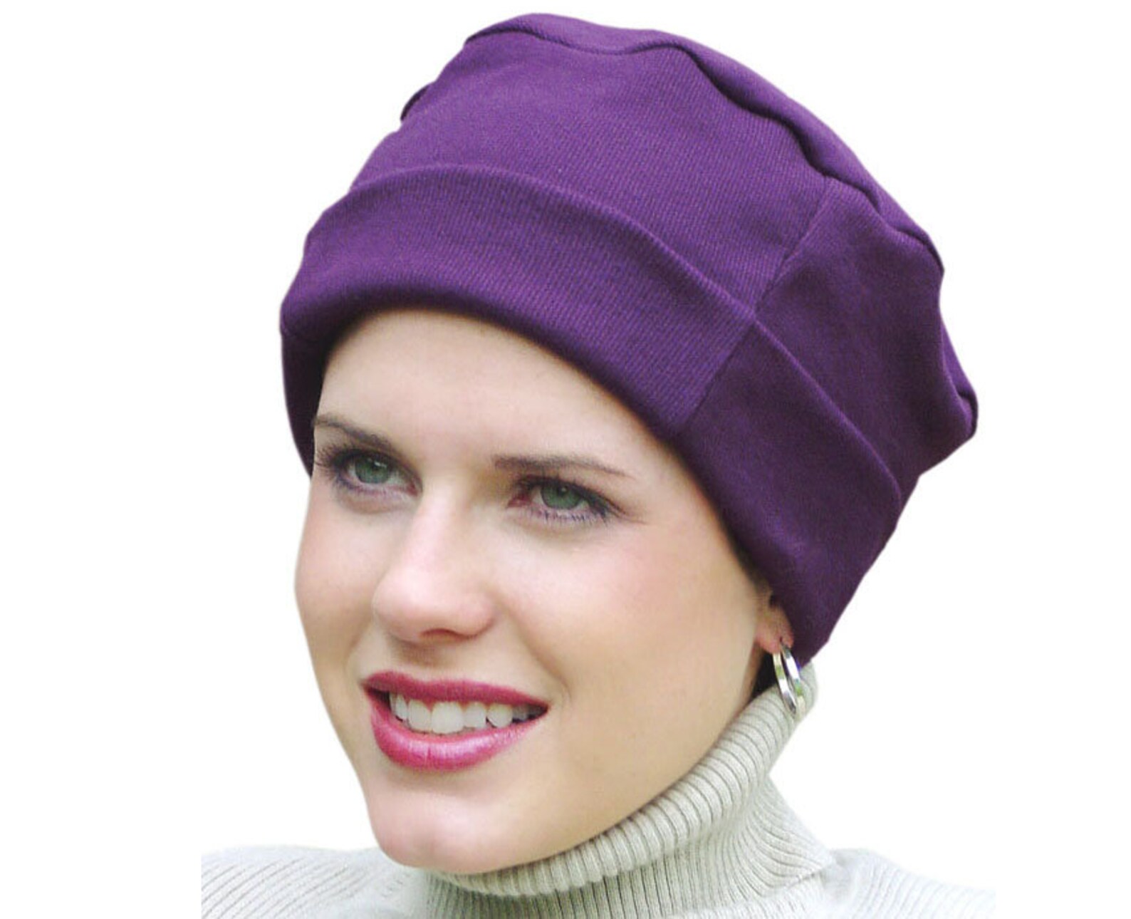 100% Cotton Cozy Cap for Women - Cancer Hat, Hats for Cancer Patients ...