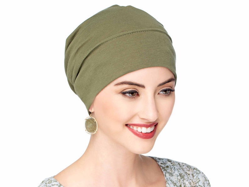 Relaxed Beanie in 100% Cotton - Cancer Beanie - Chemo Hats, Headwear ...