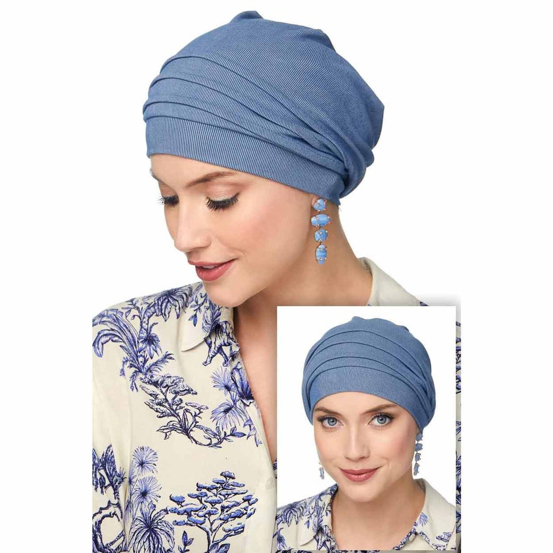 Slouchy Snood Hat | Cardani Buttery Soft Cupro Headcovering - Etsy