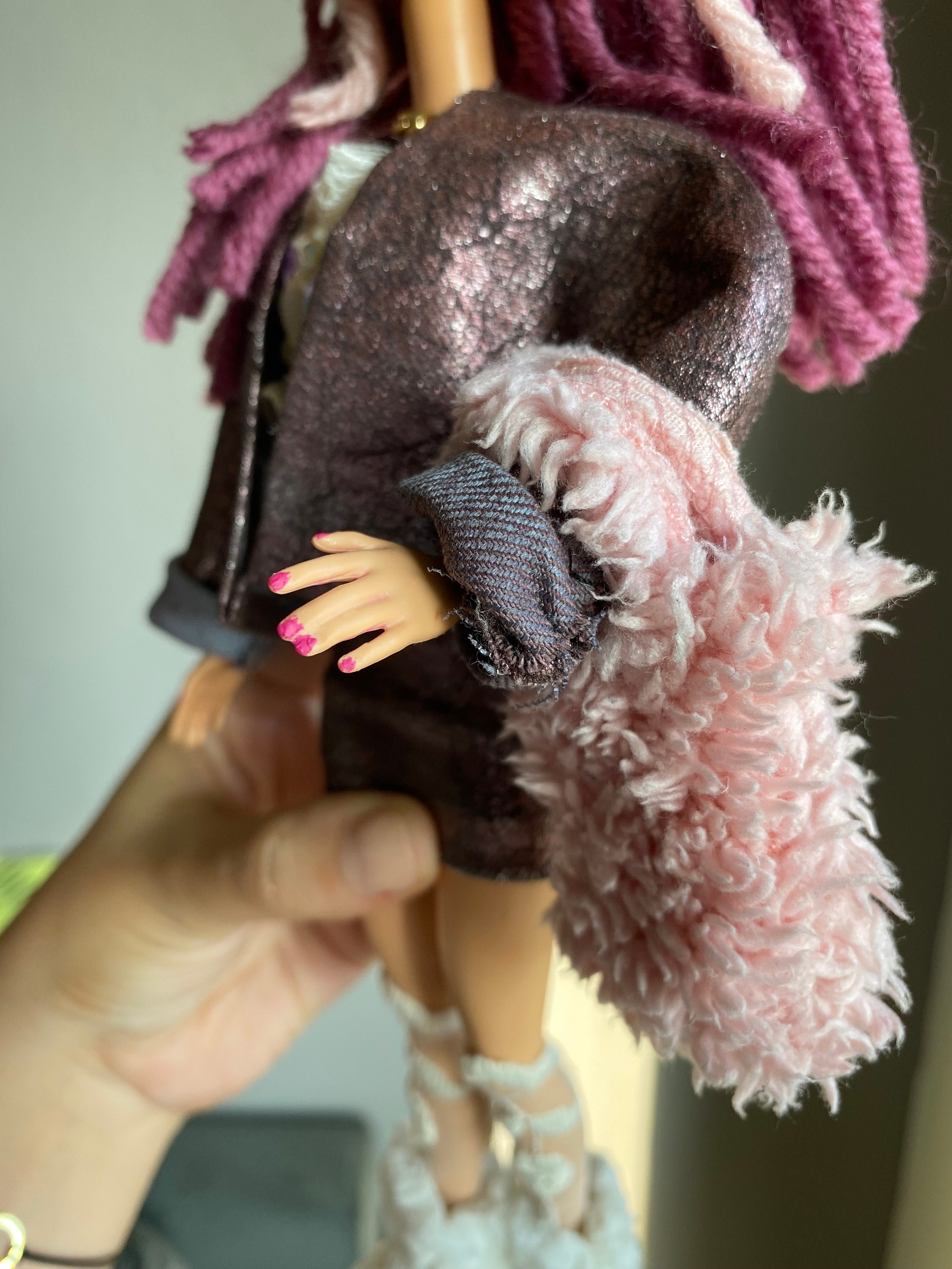 Custom Doll-mini Meinspired Coraline,handmade,art Doll,personalized ...