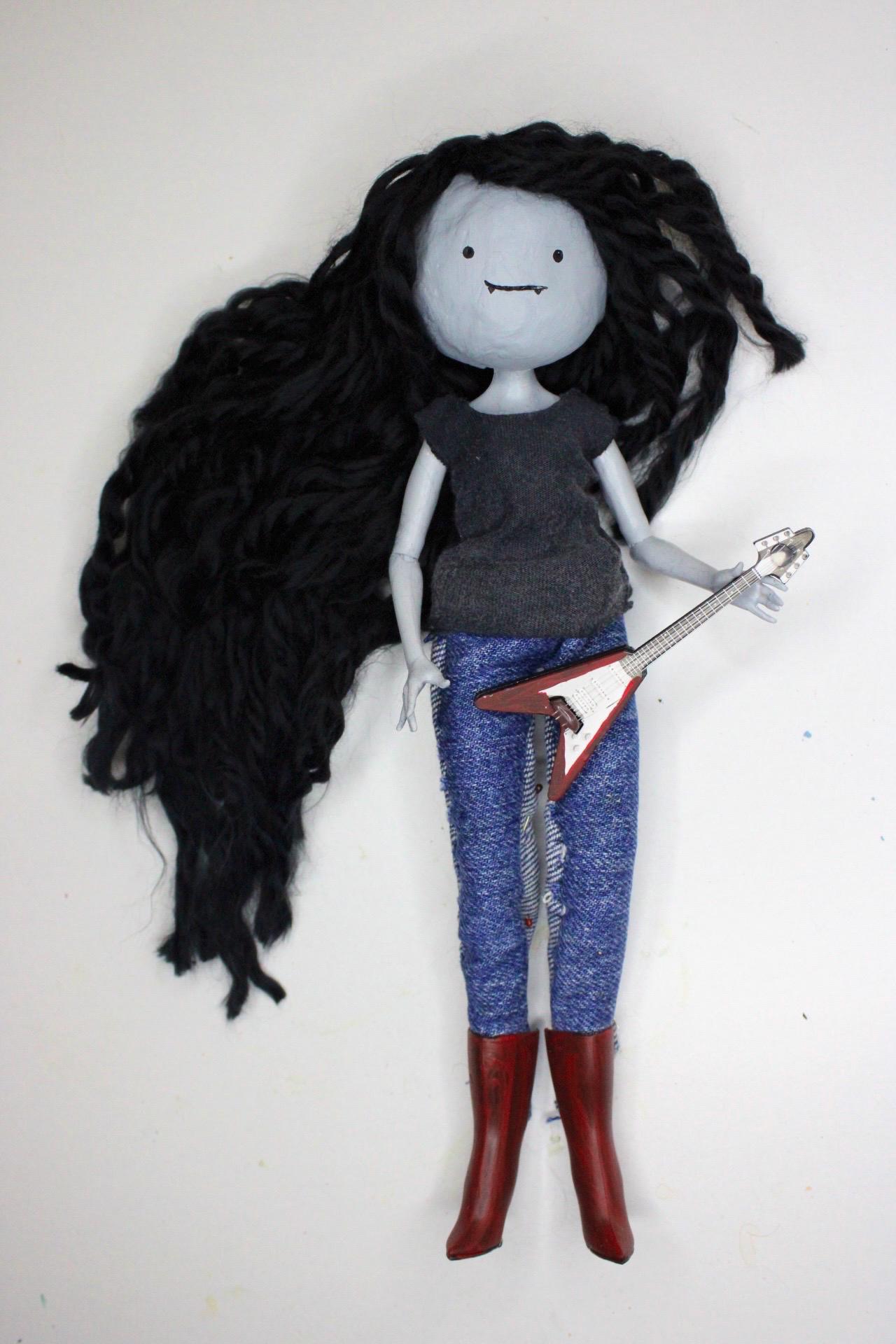 Marceline the Vampire Queen Doll - Adventure Time Collectible -ready to ...