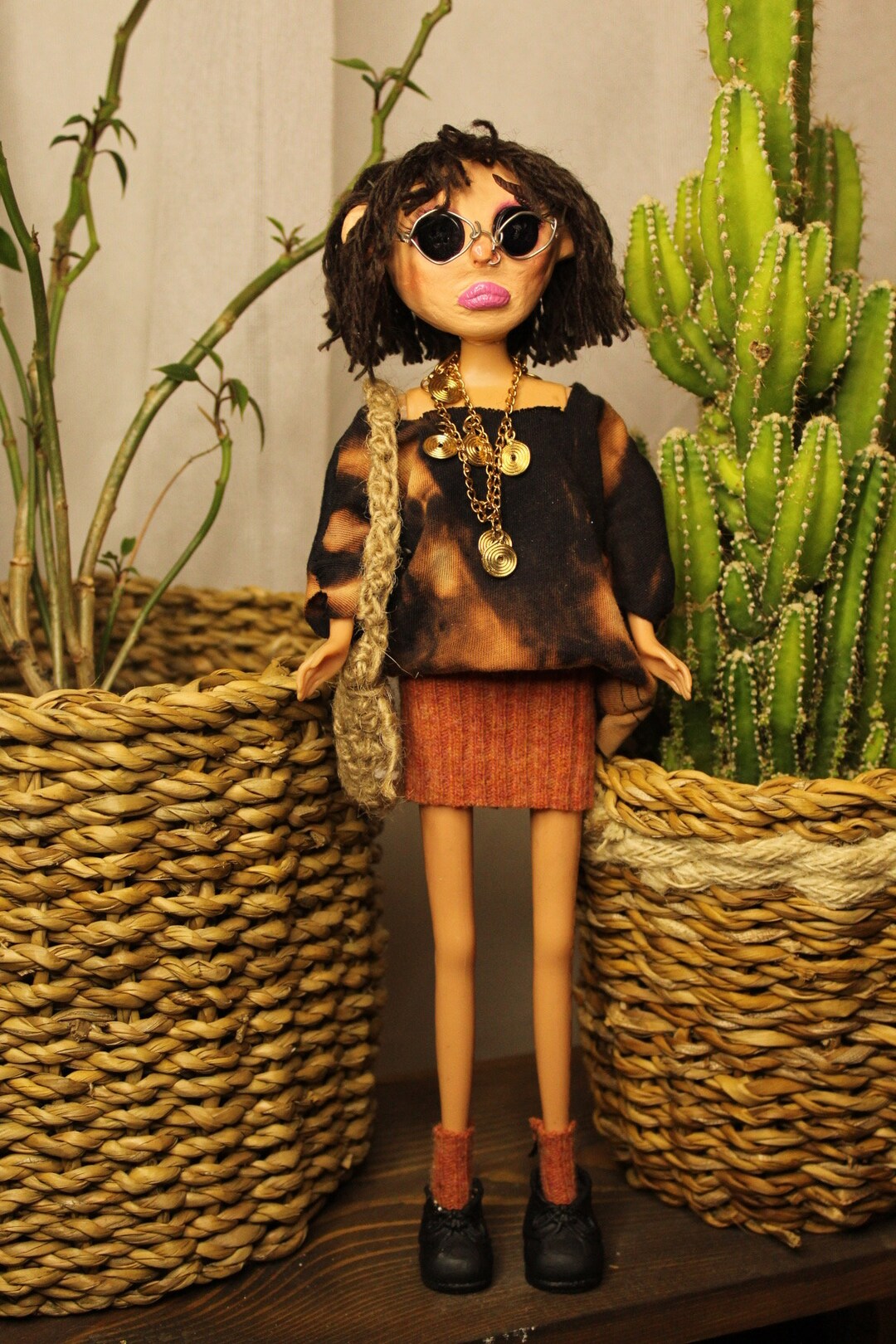 Custom Coraline Doll,art Doll,personalized Doll,handmade Doll,mini Me ...