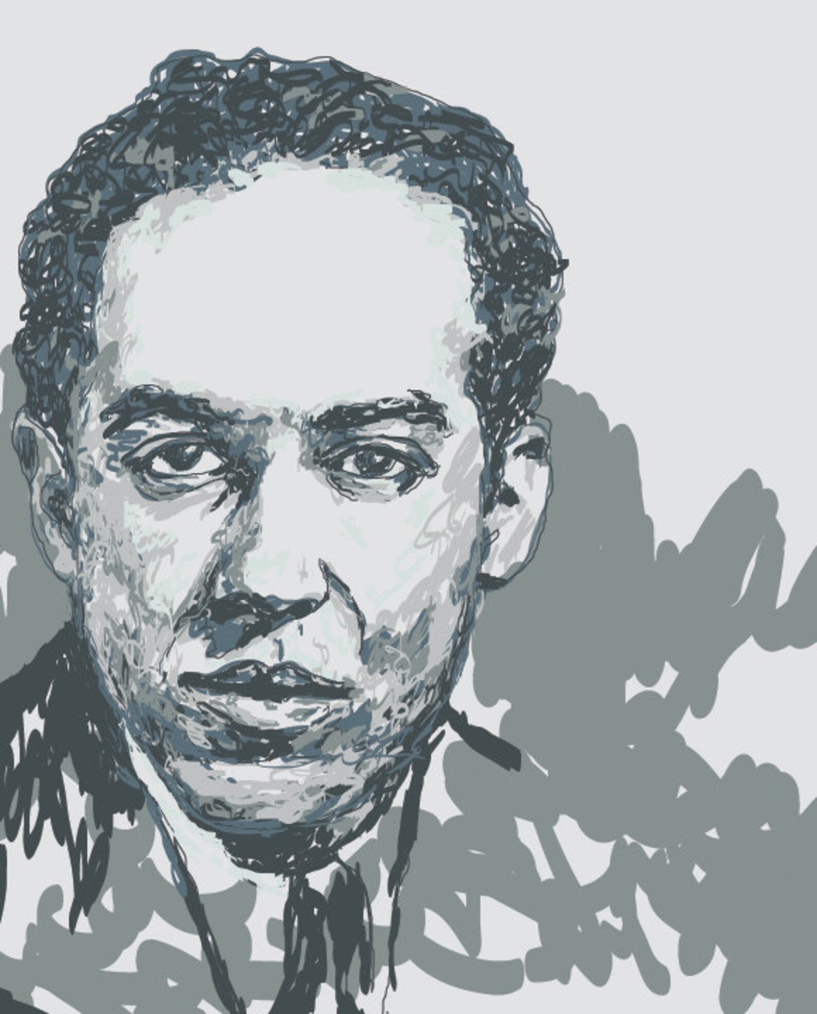 I Too Sing America Langston Hughes Art Print Poster - Etsy