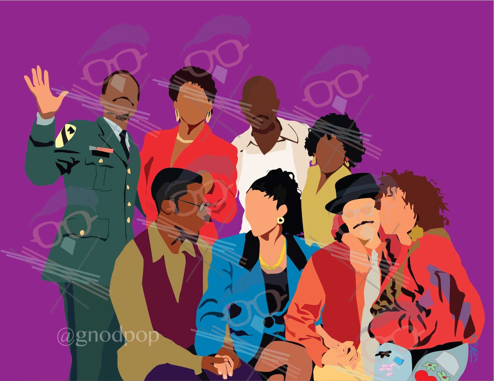 A Different World Art Print Poster- 90's TV Classic TV Show Print ...