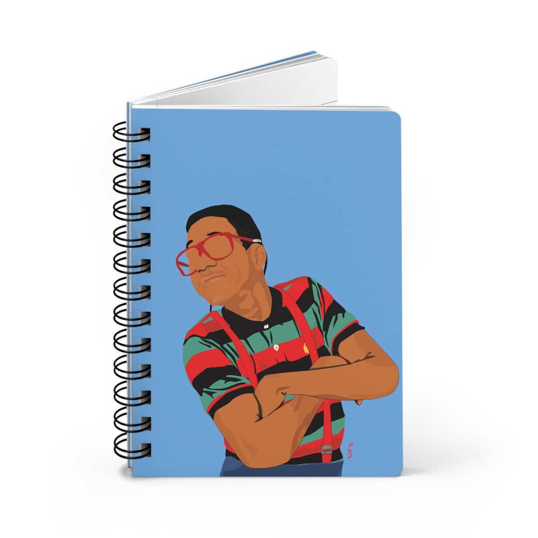 Urkel Black Sitcom 90's Writer's Journal, Funny Nerd Notebook, Gift for ...