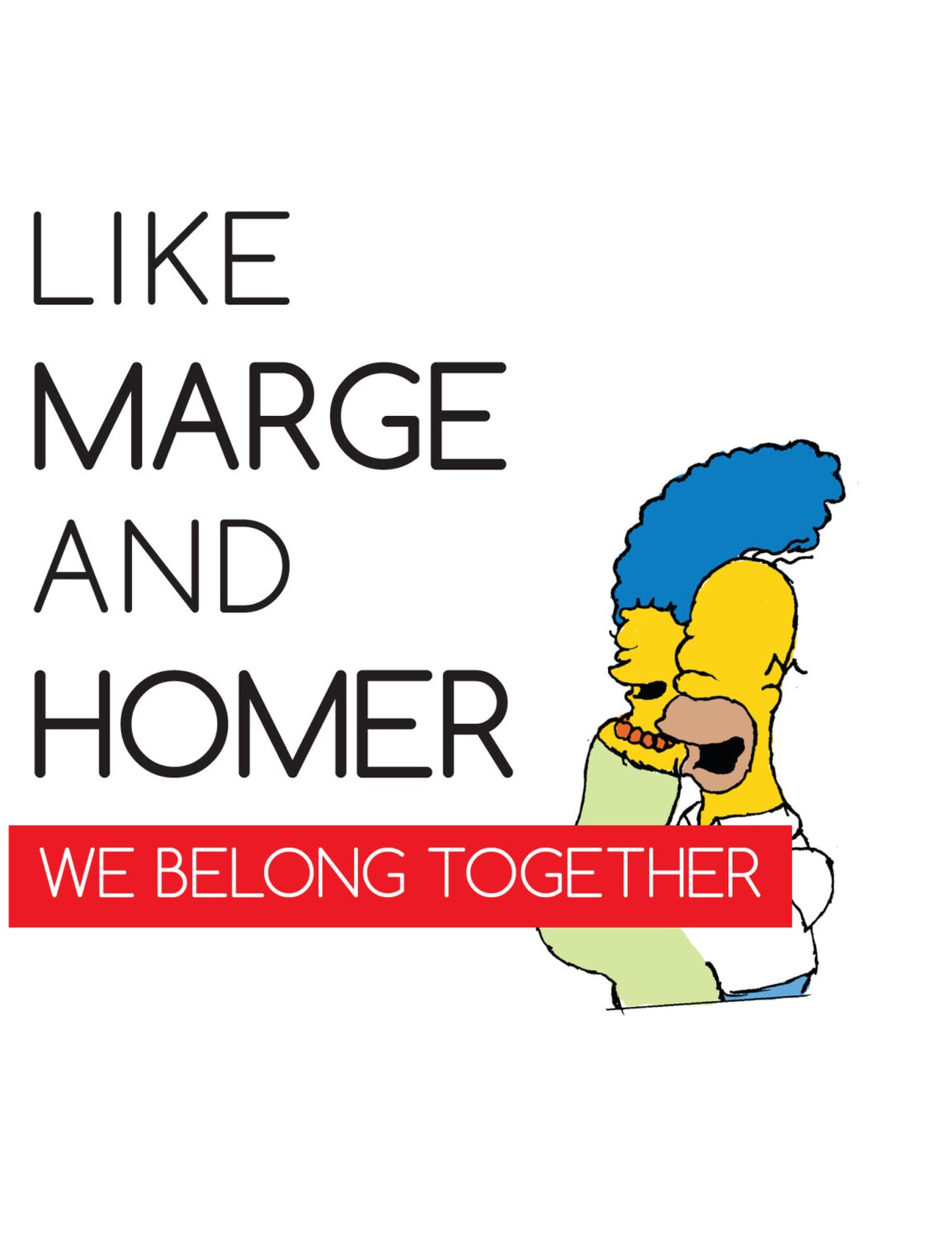 Thinking of You Card, the Simpsons, Cute Anniversary Card, Cheeky Cards ...